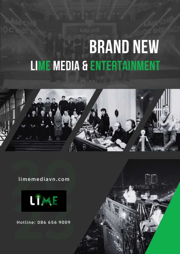 LIME Media & Entertainment - Thông báo thay đổi nhận diện thương hiệu - Lime Media